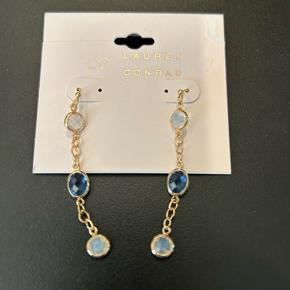 LC Lauren Conrad | Jewelry | Lc Lauren Conrad Gold And Blue Chain ...